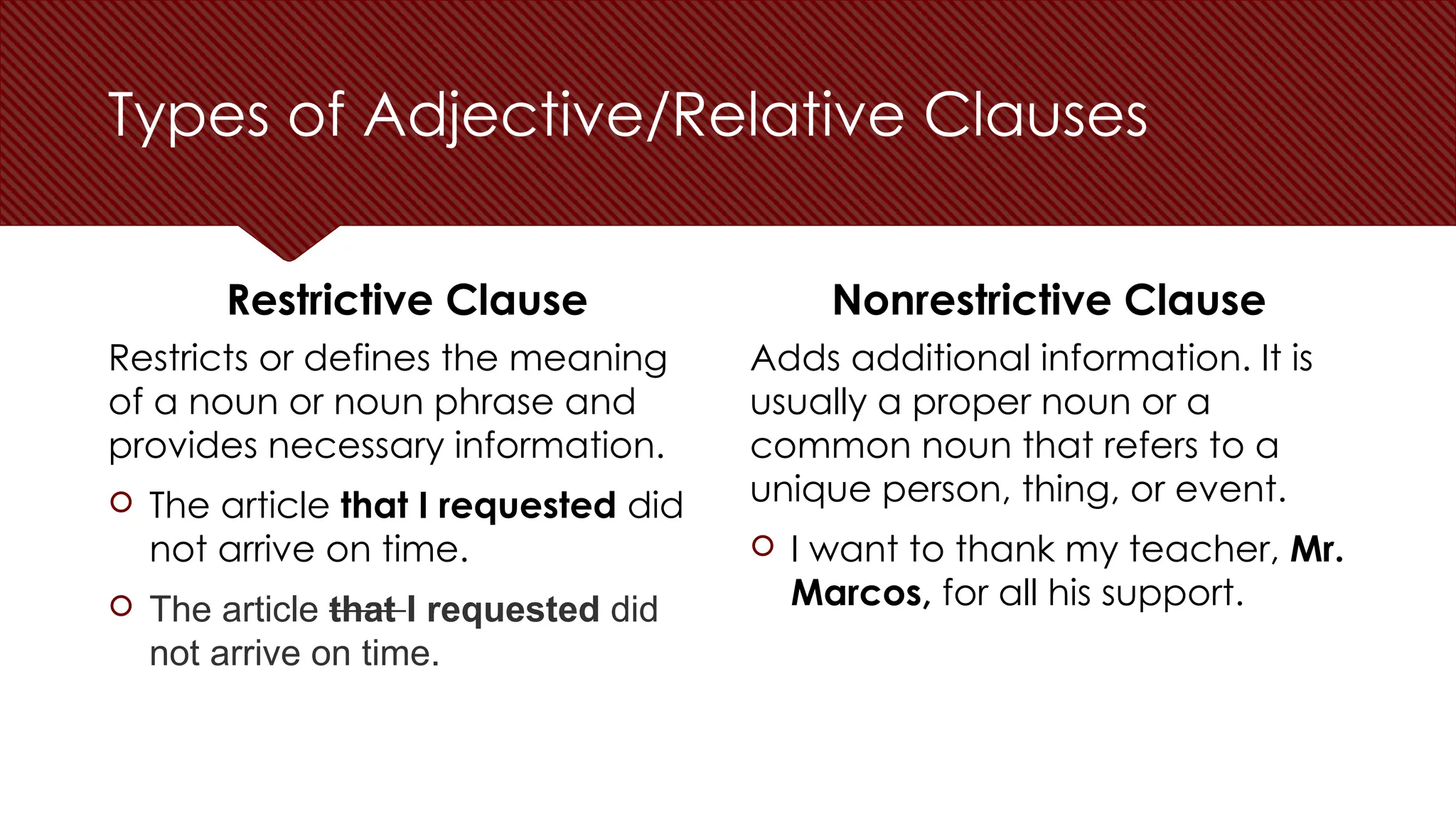 Clauses and Sentences - Structure of English | PPTX