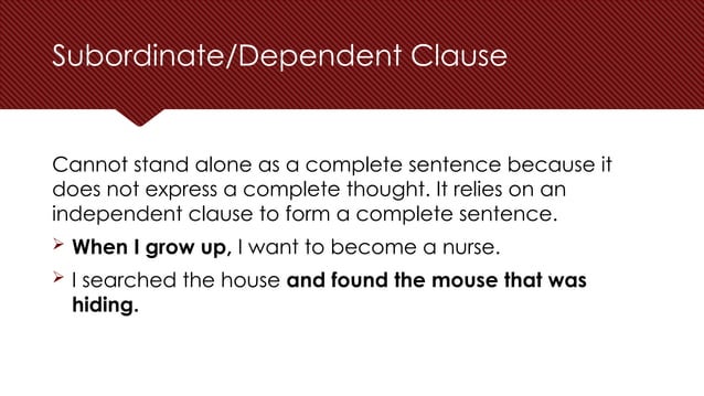 Clauses and Sentences - Structure of English | PPTX | Programming Languages | Computing