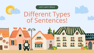 Clauses and Sentence Types Presentation in Colourful Illustrated Style.pptx