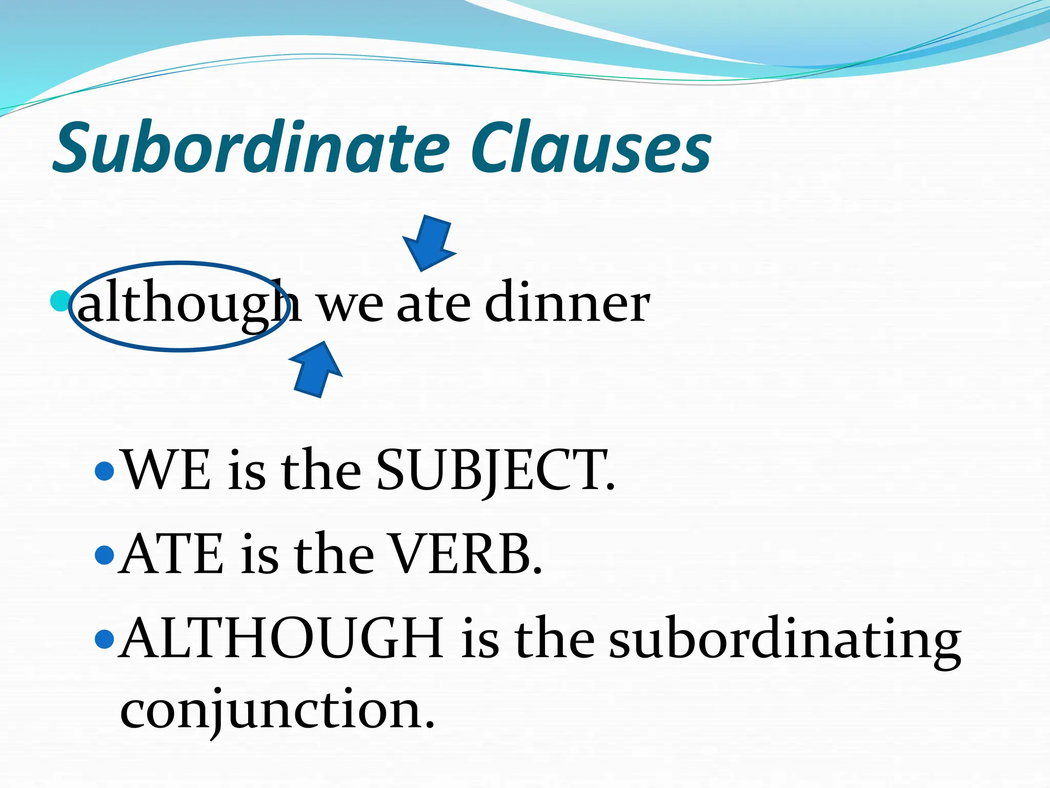Clauses and Phrases definition adnd explanation | PPT