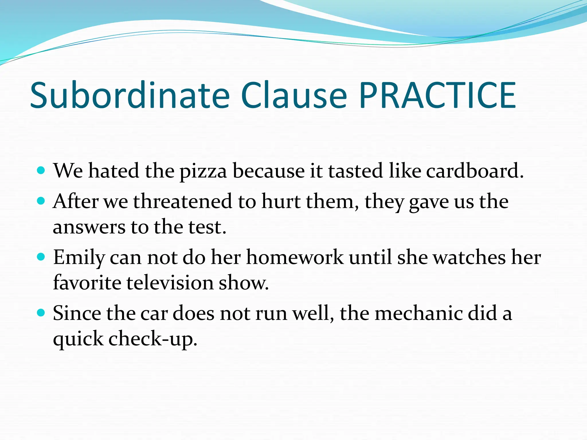 Clauses and Phrases definition adnd explanation | PPT