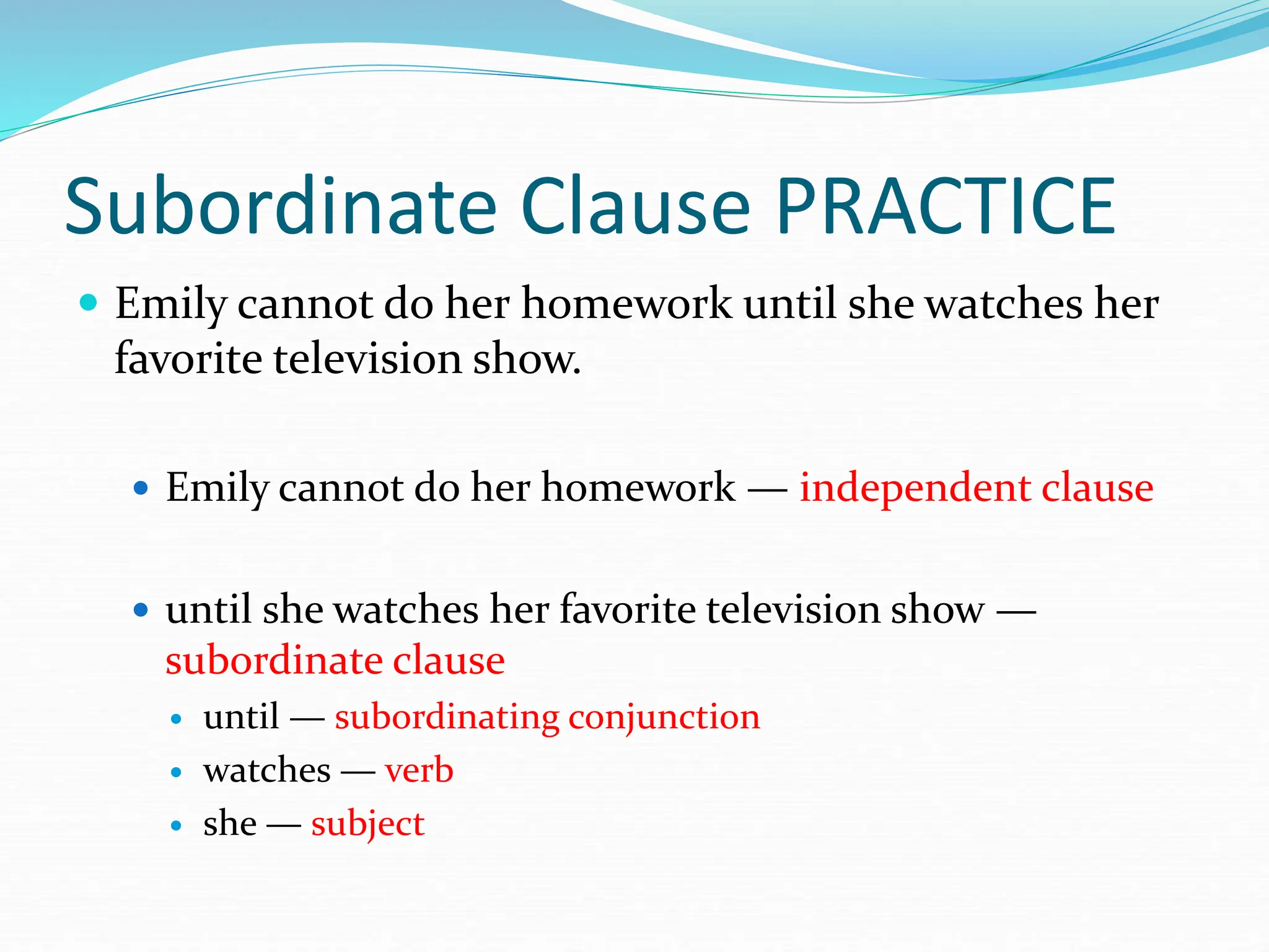 Clauses and Phrases definition adnd explanation | PPT