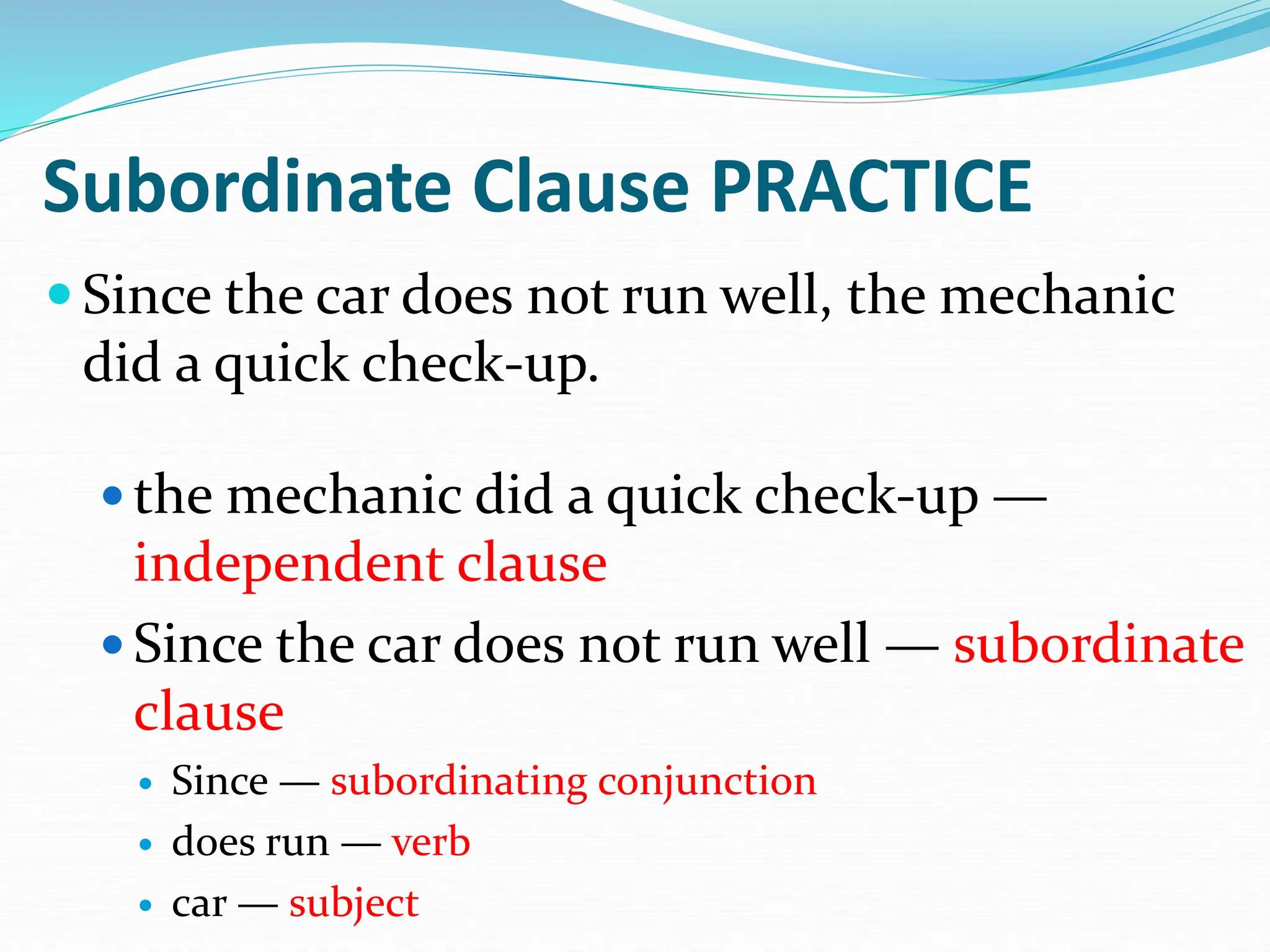 Clauses and Phrases definition adnd explanation | PPT