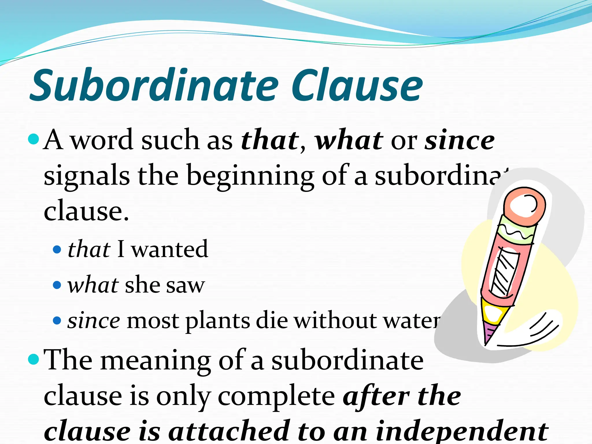 Clauses and Phrases definition adnd explanation | PPT