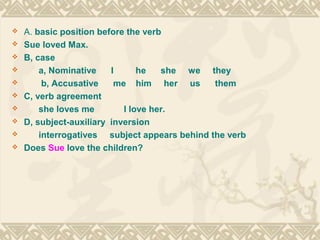 Clause structure, complements and adjuncts | PPT