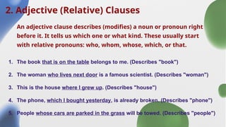 Comprehensive Guide to Clauses in English Grammar: Types and Functions ...