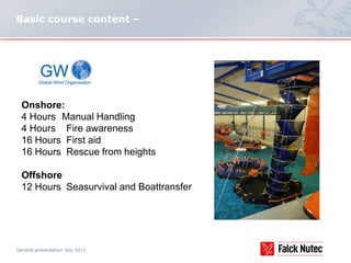 Safety training standards for the offshore wind industry | PPTX