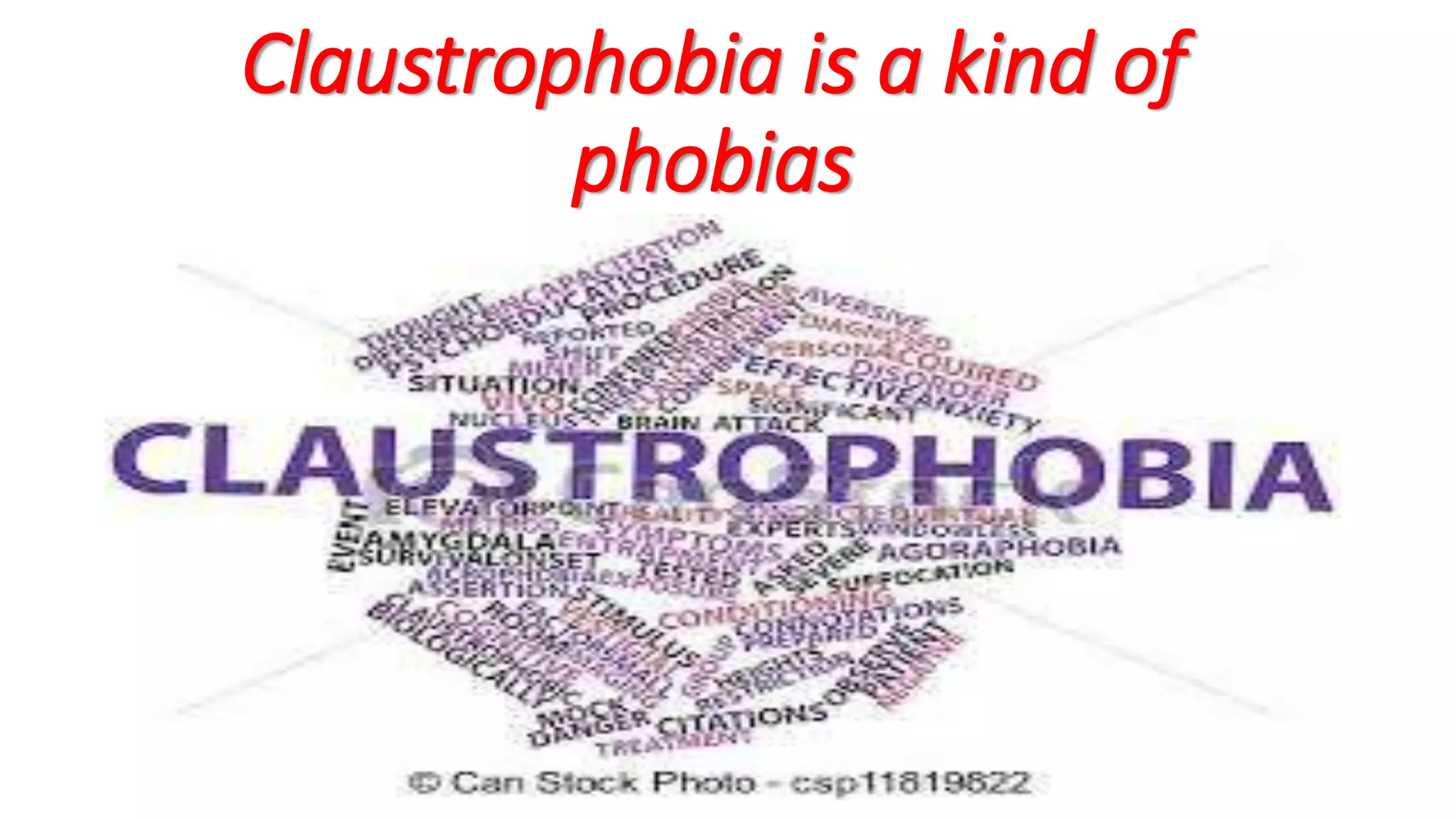 Claustrophobia | PPTX