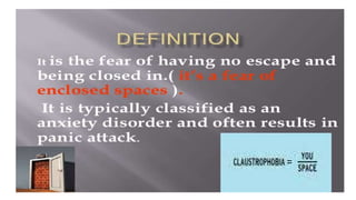 Claustrophobia | PPTX