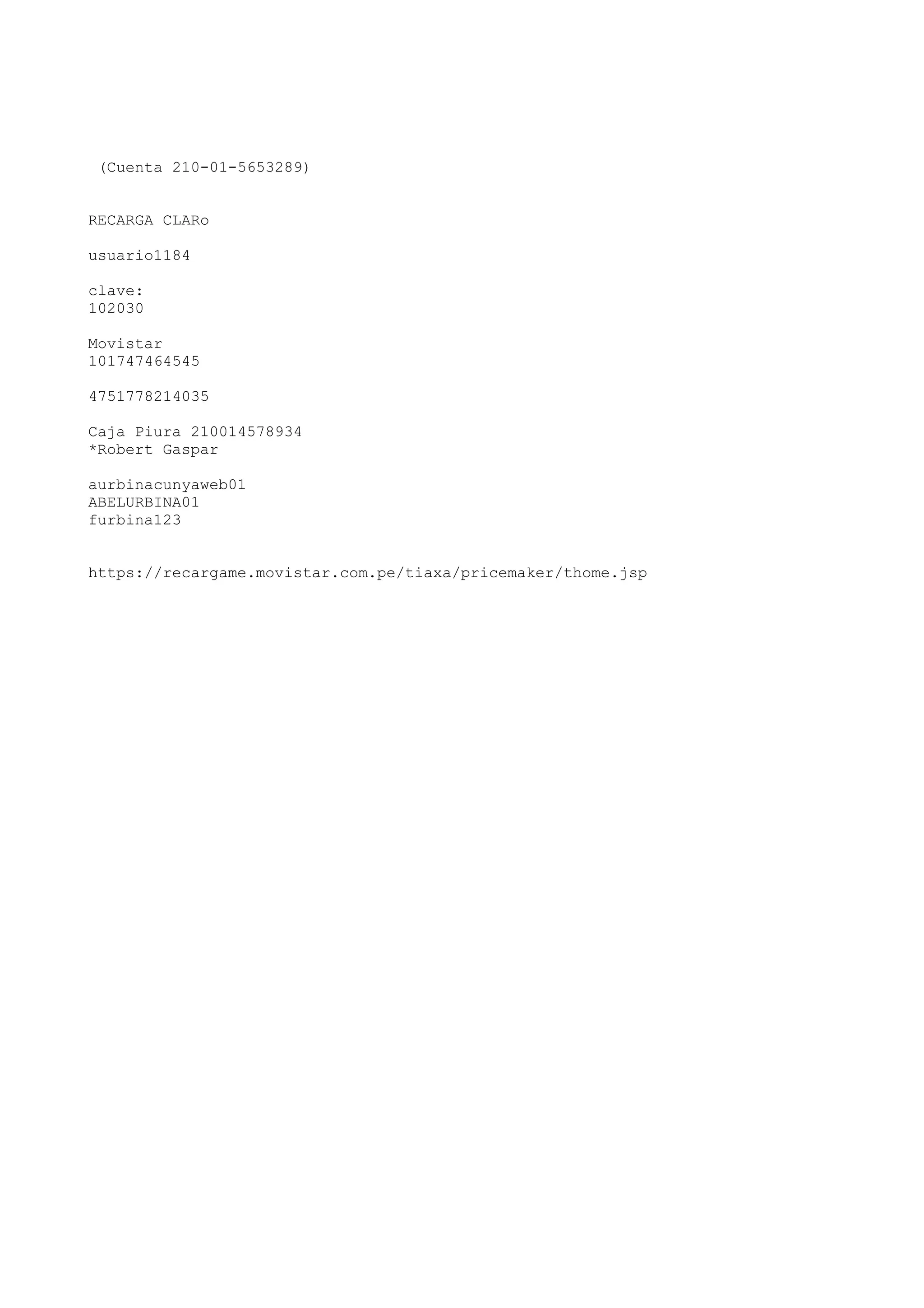 Clave internet | TXT