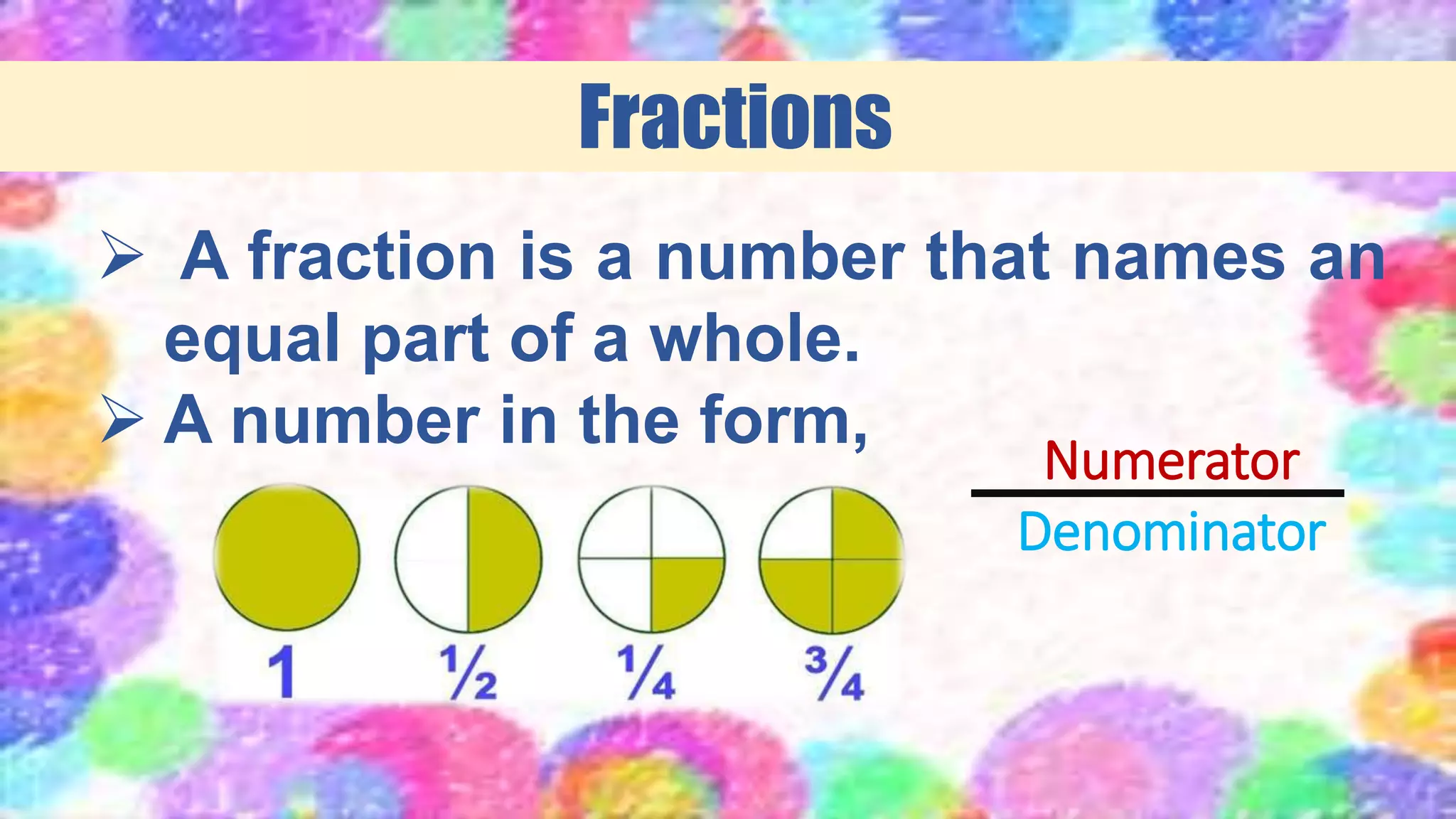Fractions | PPTX