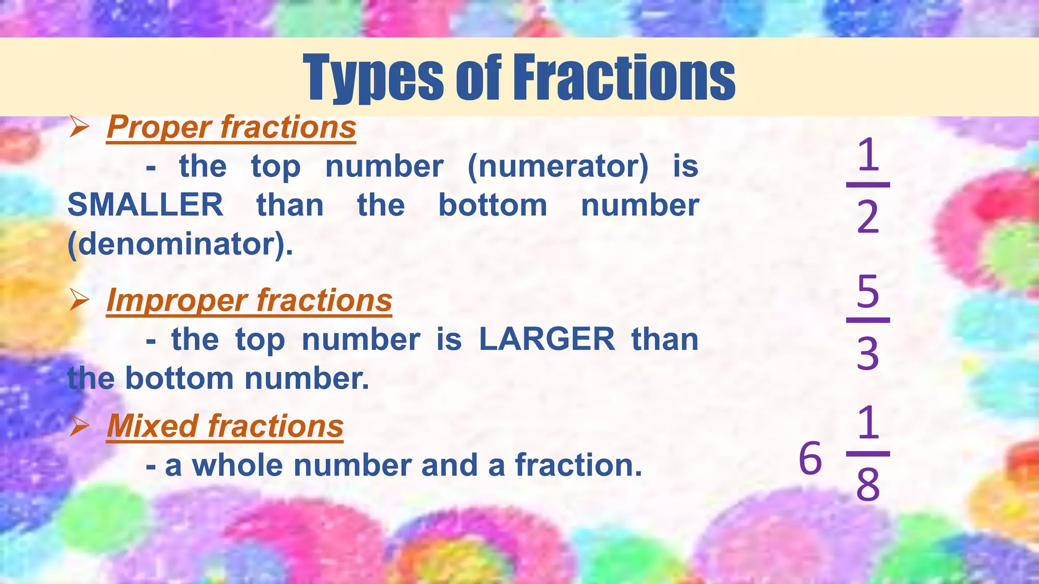 Fractions | PPTX