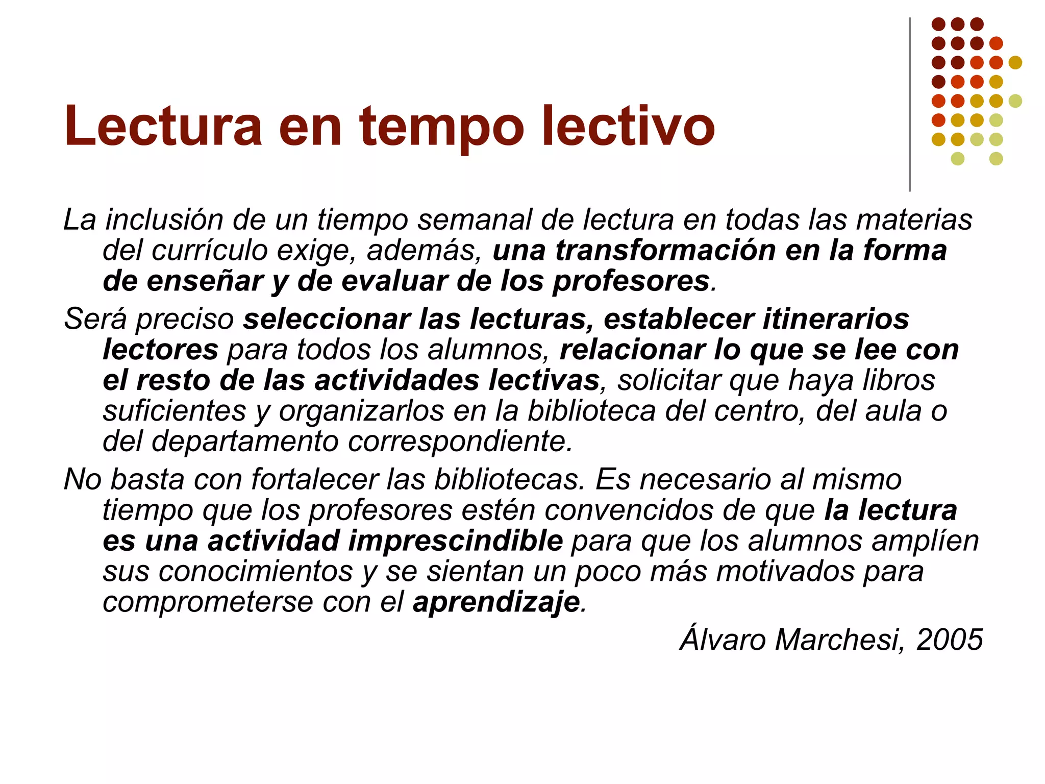 Claves para gañar lectoras e lectores | PPT