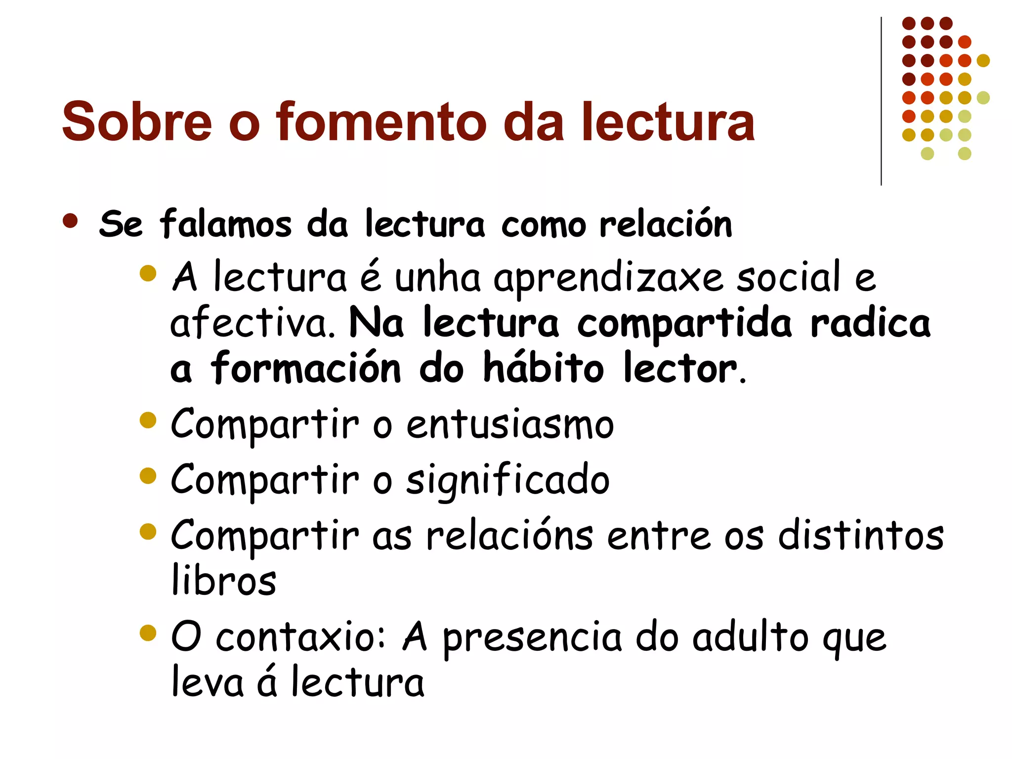Claves para gañar lectoras e lectores | PPT