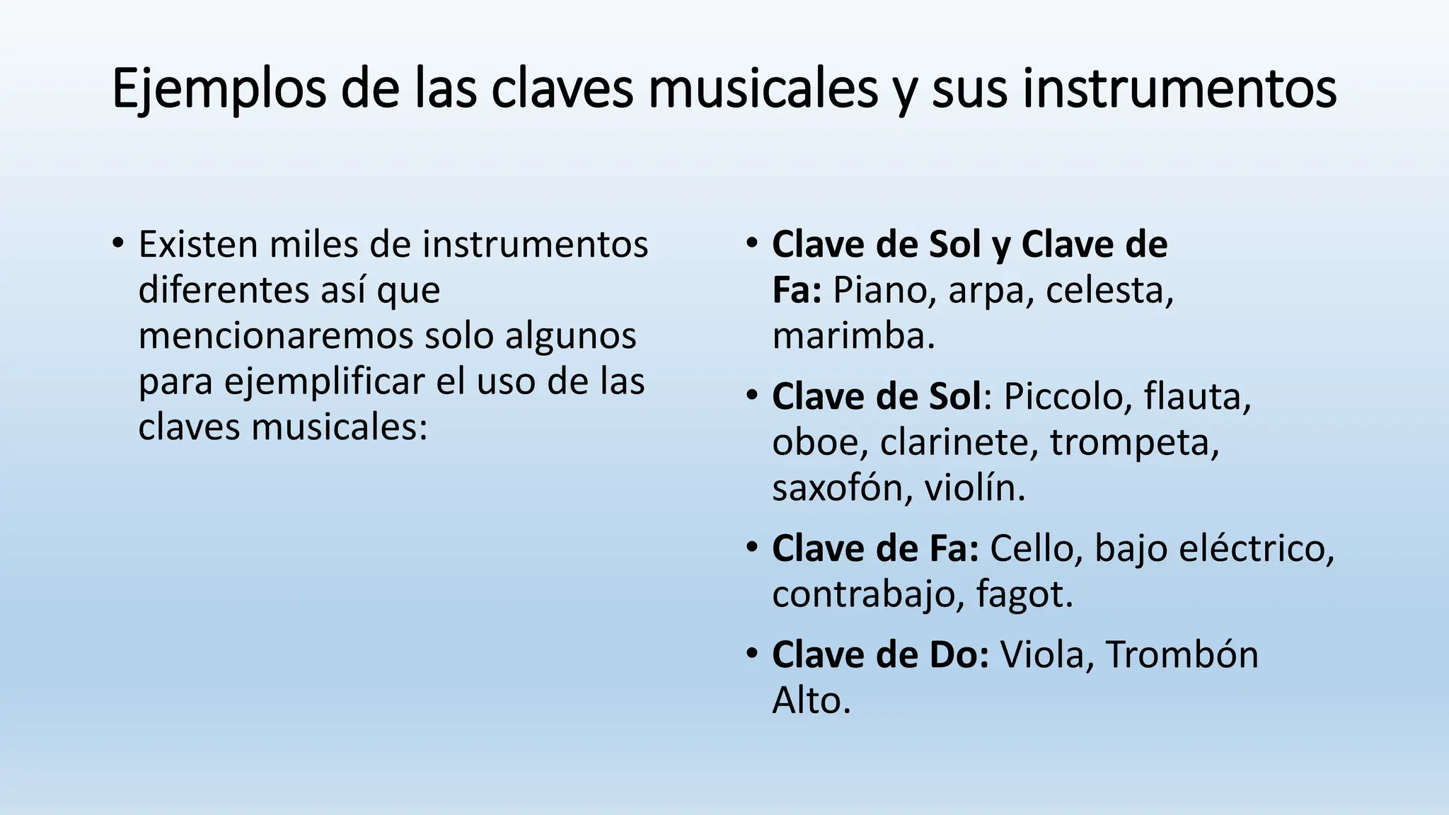 CLAVES MUSICALES diapositivas kdflajojqoiejoiejgoiqje | PPT