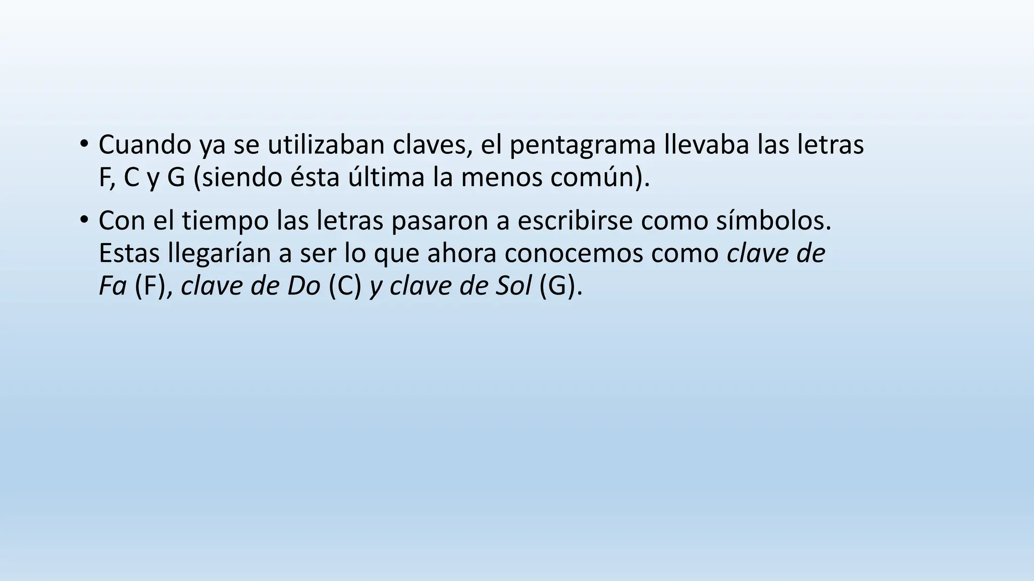 CLAVES MUSICALES diapositivas kdflajojqoiejoiejgoiqje | PPT