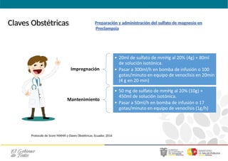 claves obstétricas en Emergencias Obstetricas | PPTX