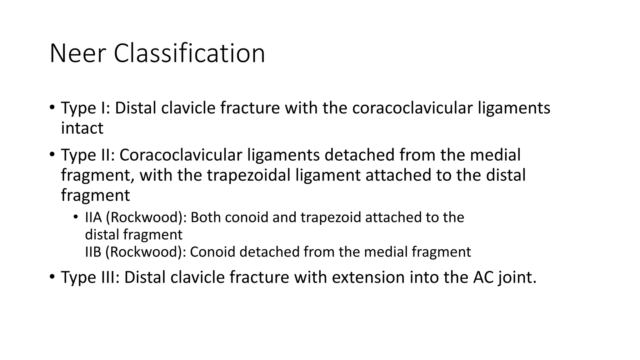 Clavicle Fracture | PPTX