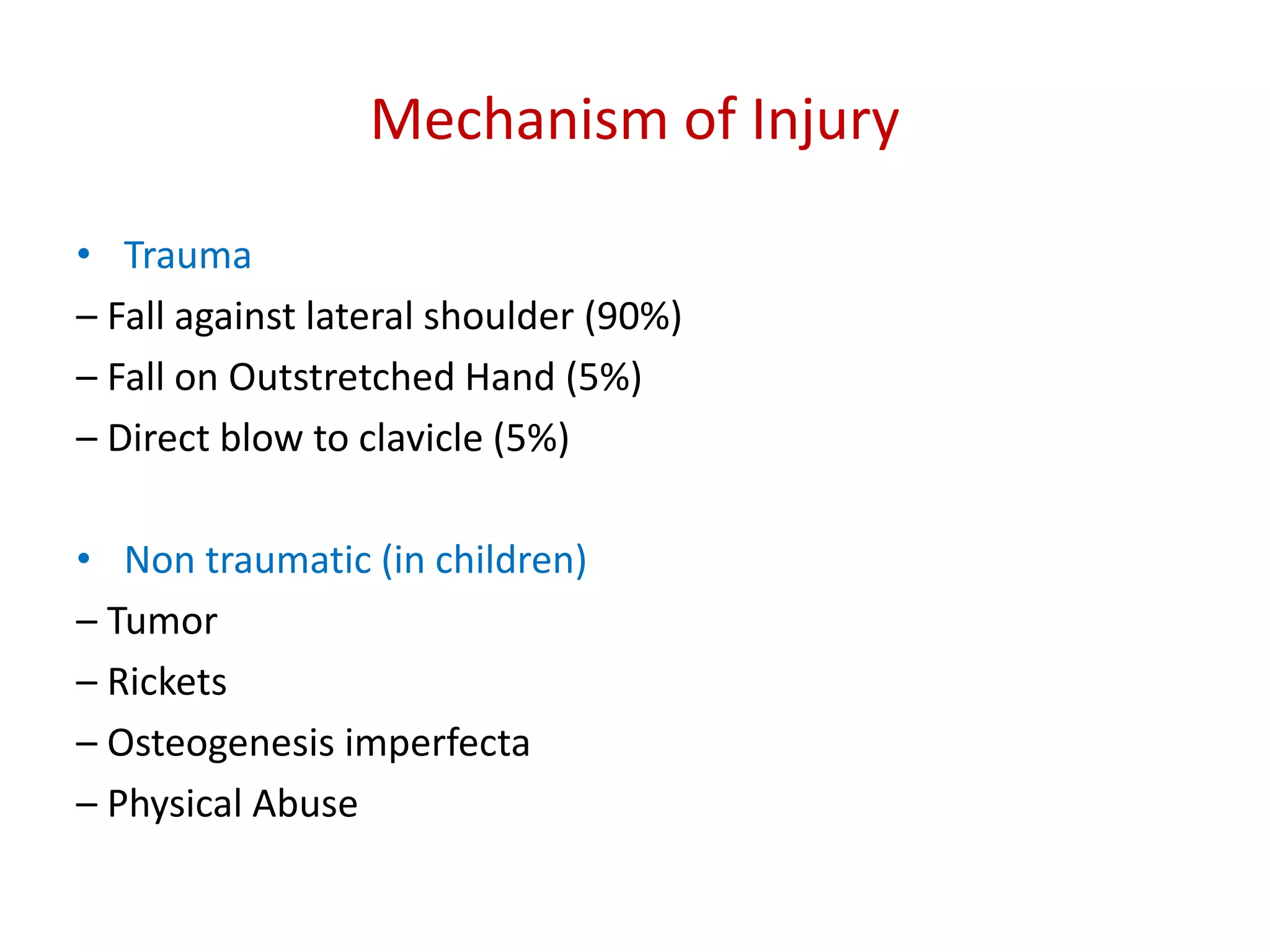 Clavicle and scapular fracture | PPTX