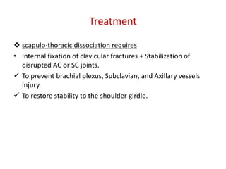 Clavicle and scapular fracture | PPTX