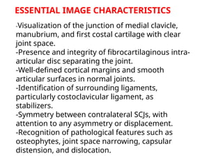 CLAVICLE, ACJ and SCJ radiographic technique.pptx