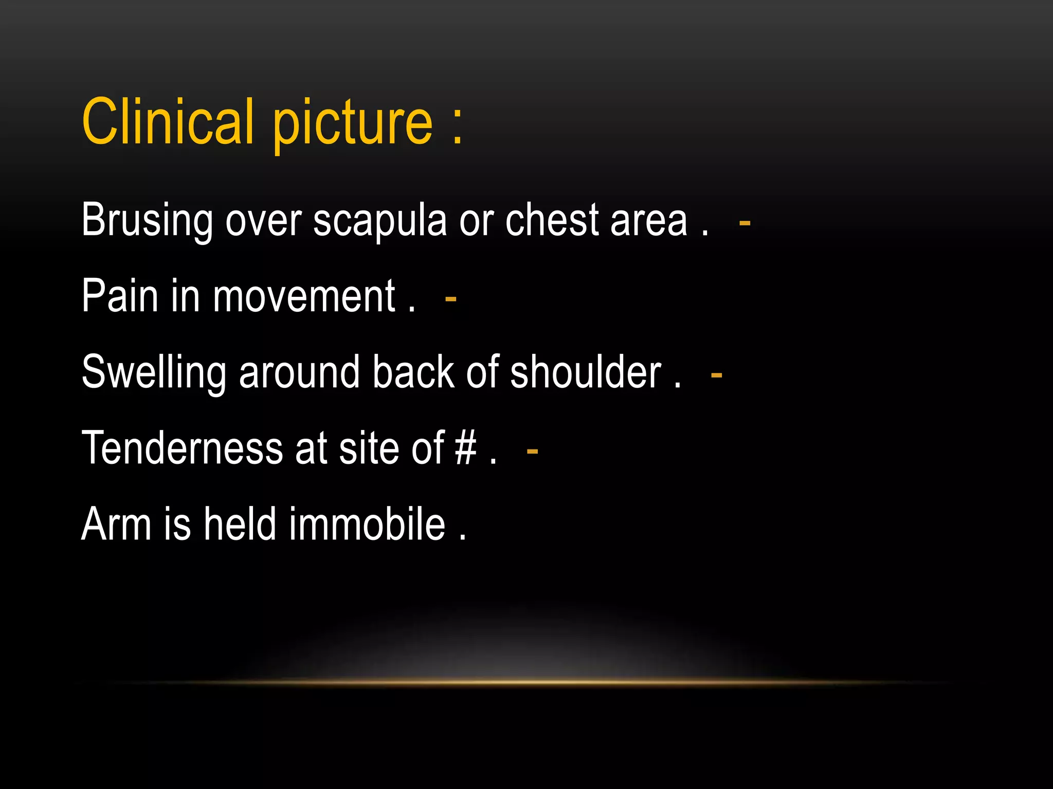 Clavicle fracture | PPTX