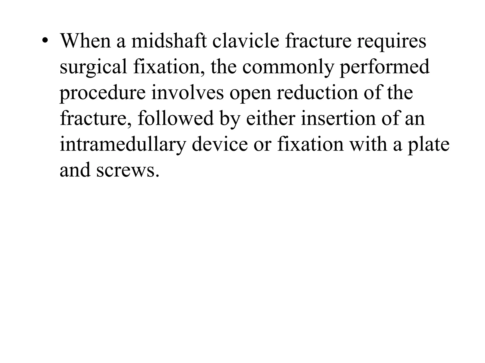 Clavicle fracture | PPTX