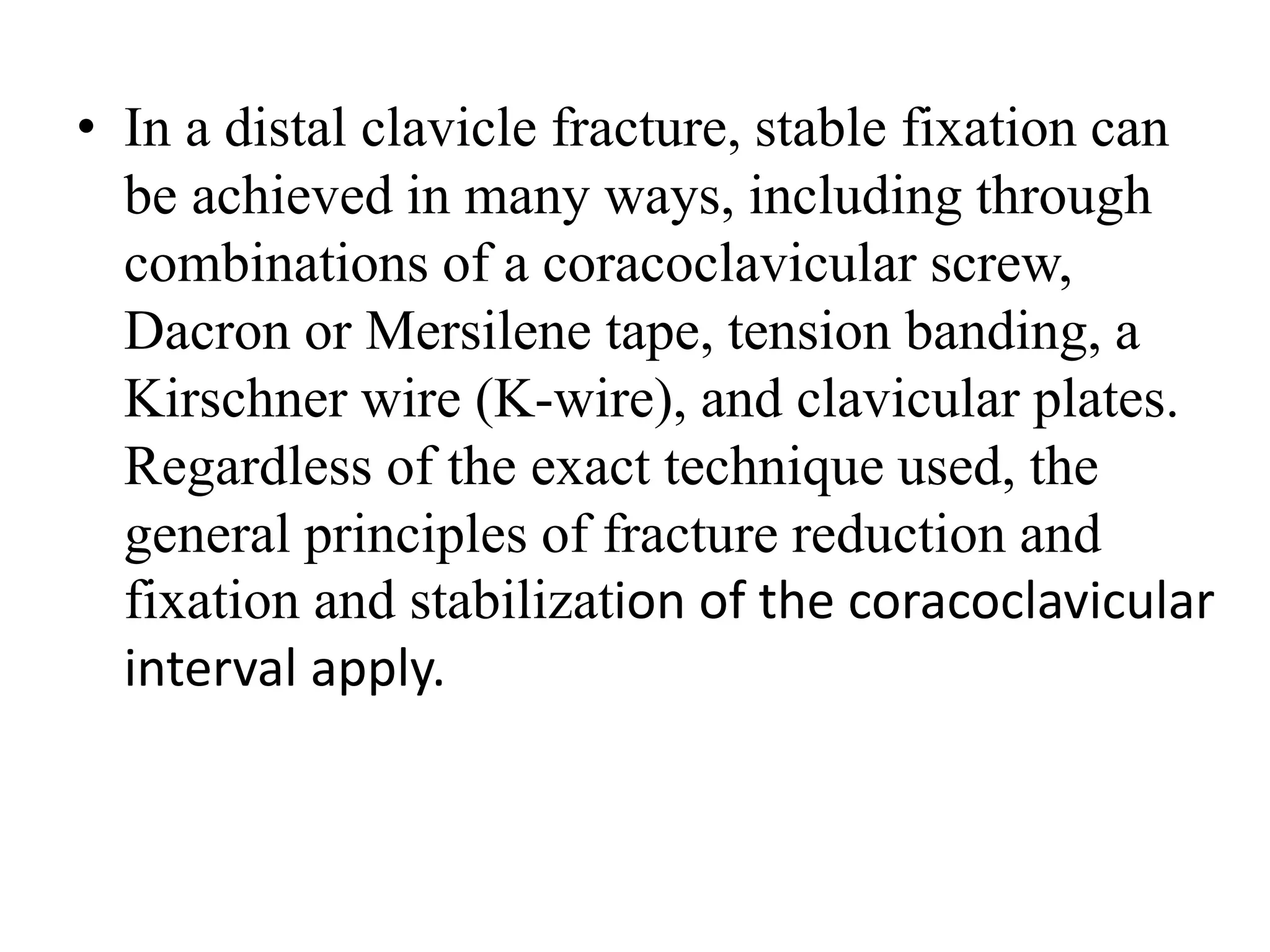 Clavicle fracture | PPTX
