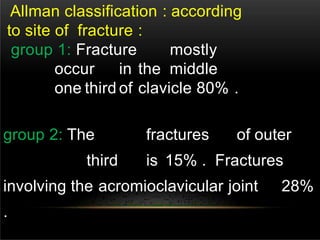 Clavicle fracture | PPTX
