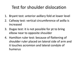Clavicle fracture & injuries around shoulder | PPTX