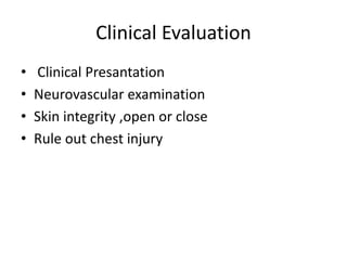 Clavicle fracture & injuries around shoulder | PPTX