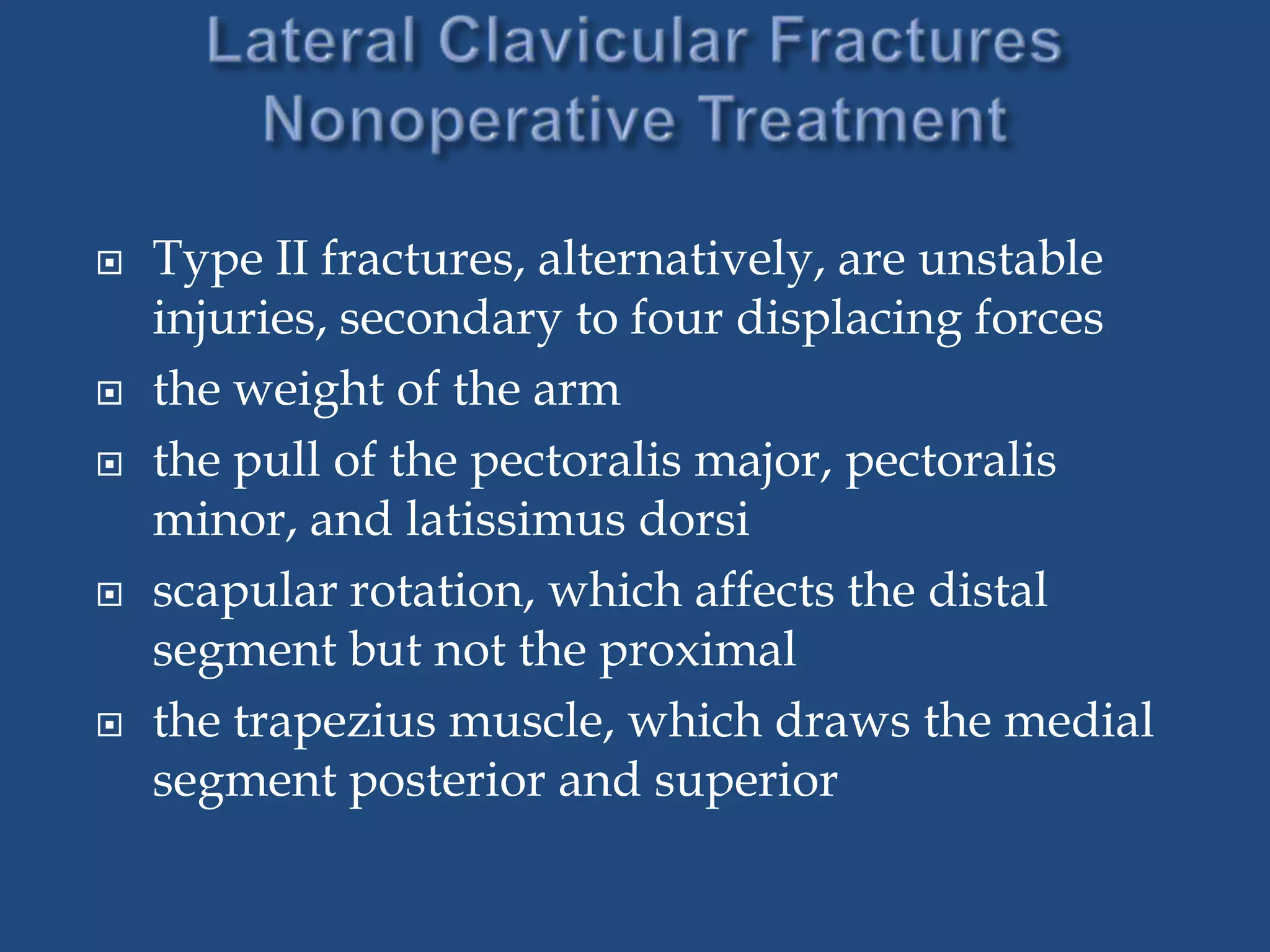 Clavicle fractures&acromio clavicular joint injuries | PPTX