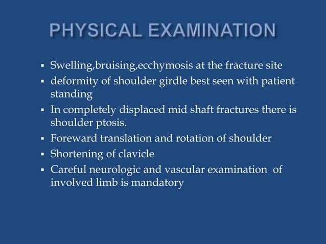 Clavicle fractures&acromio clavicular joint injuries | PPTX | Death ...
