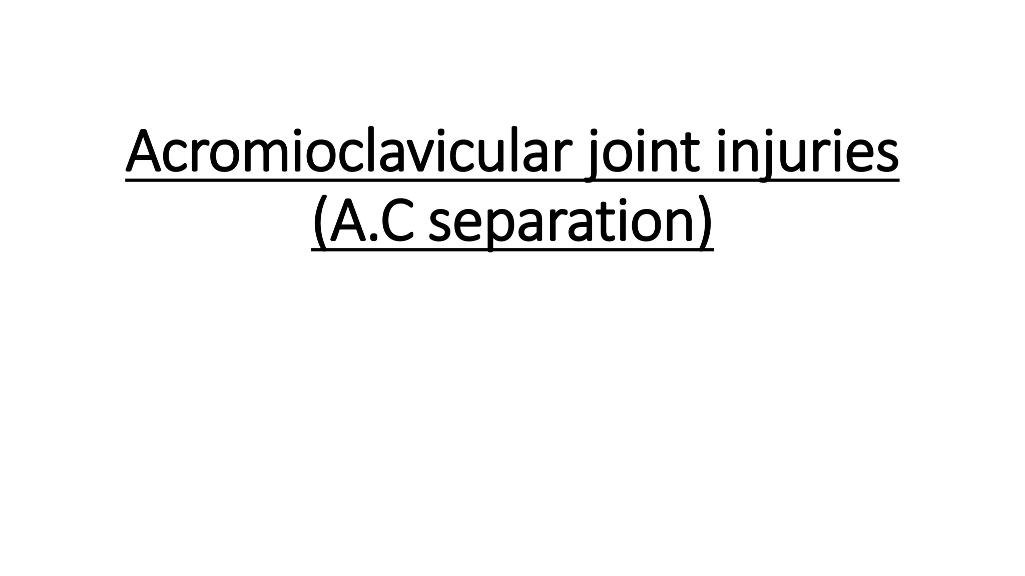 Clavicular fracture & acj injury | PPTX