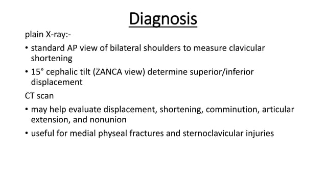 Clavicular fracture & acj injury | PPTX