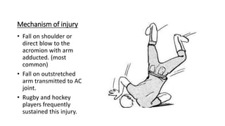 Clavicular fracture & acj injury | PPTX