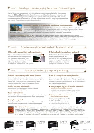 500 & 400 Series Brochure | PDF | Music | Entertainment