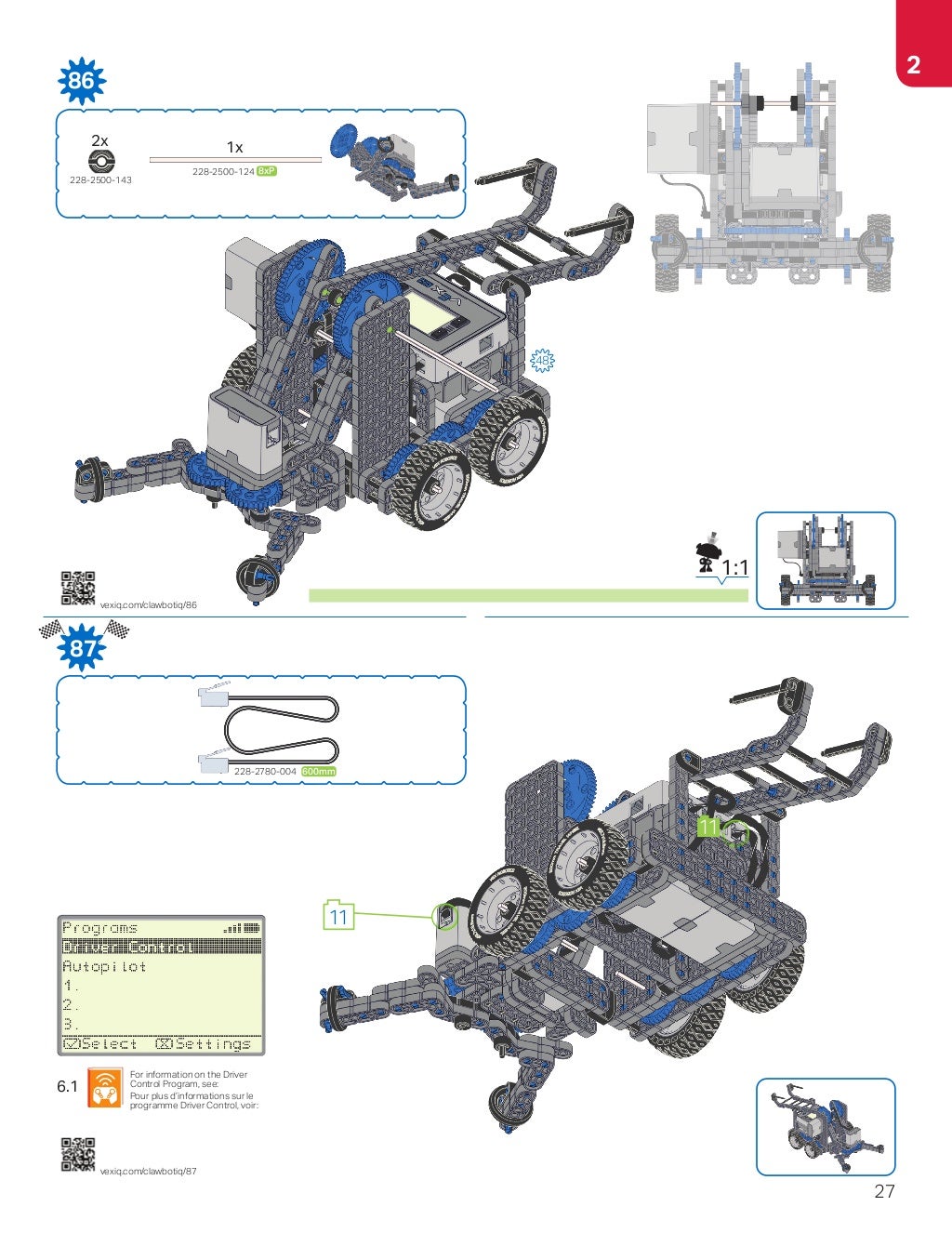 Clawbot IQ Build Instructions