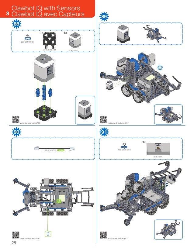 Clawbot IQ Build Instructions