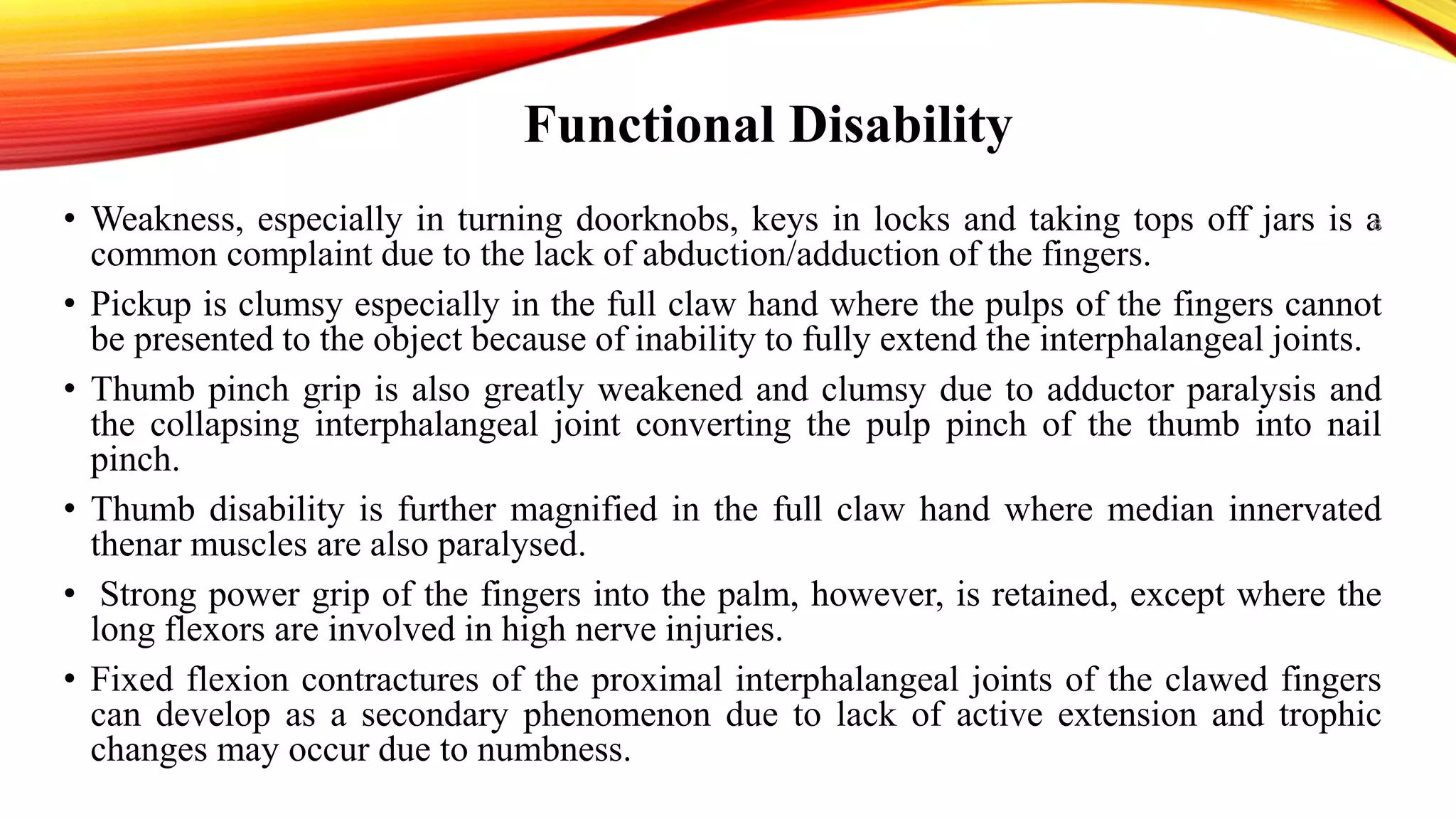 Claw Hand,Definition,Causes,Types,Symptoms and Management | PPTX