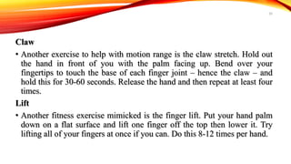 Claw Hand,Definition,Causes,Types,Symptoms and Management | PPTX