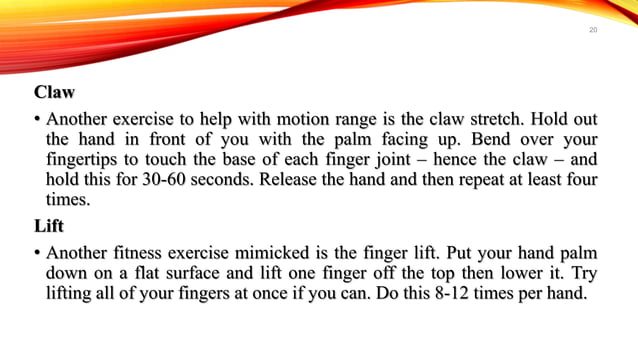 Claw Hand,Definition,Causes,Types,Symptoms and Management | PPTX | Death, Injury, or Military ...