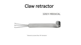 Claw retractor by grey medical.......... | PPT | Free Download