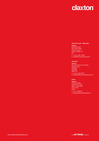 Claxton products and services overview | PDF | Cameras and Camcorders ...