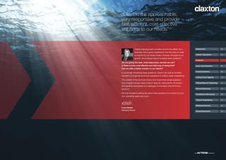 Claxton products and services overview | PDF | Cameras and Camcorders ...