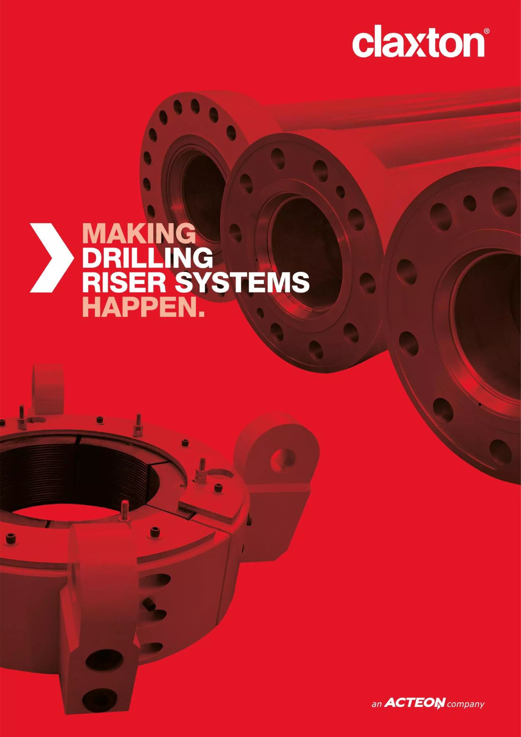 Drilling Riser Systems from Claxton | PDF