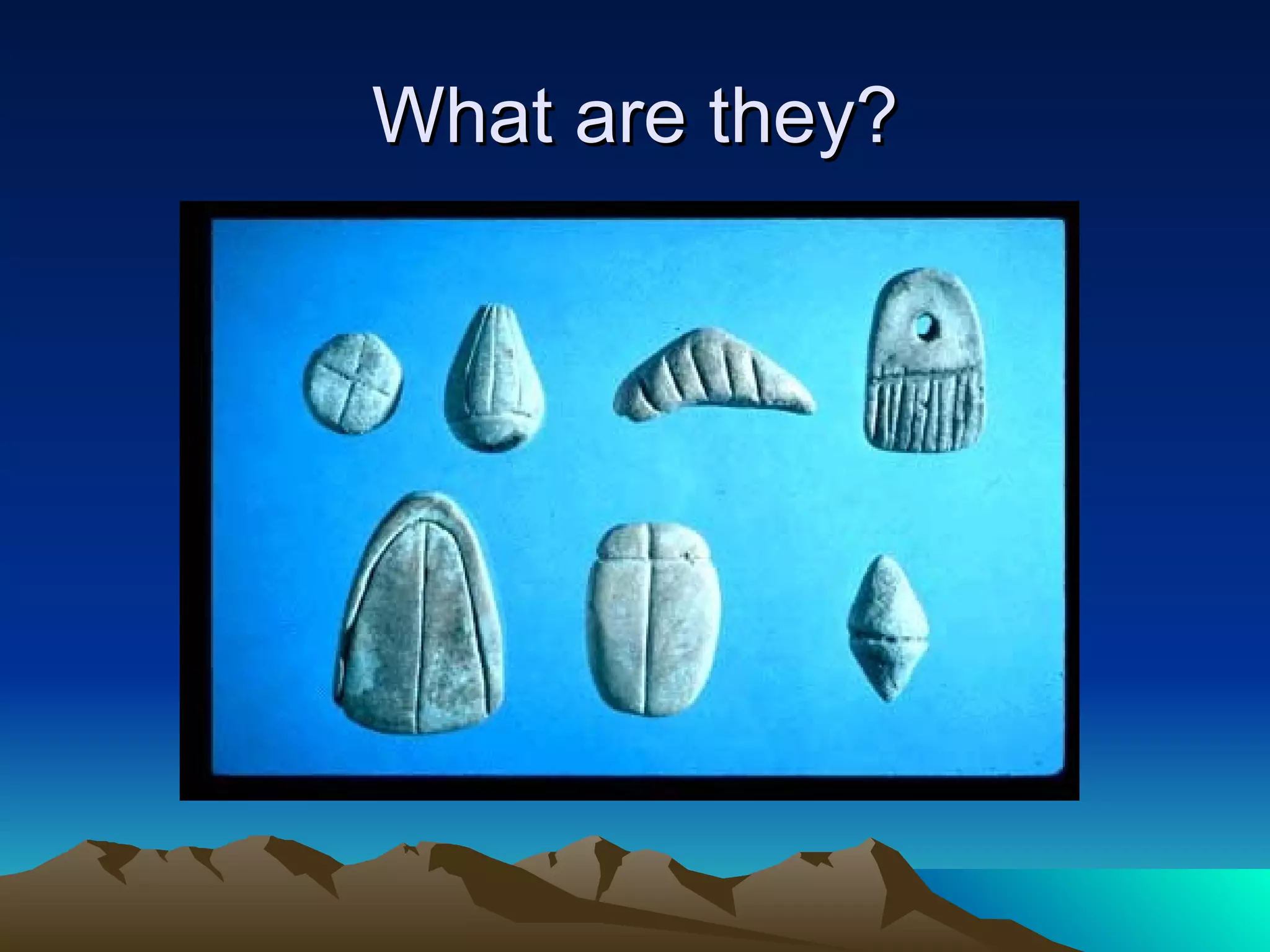 Clay Tokens and the Origin of Writing | PPS