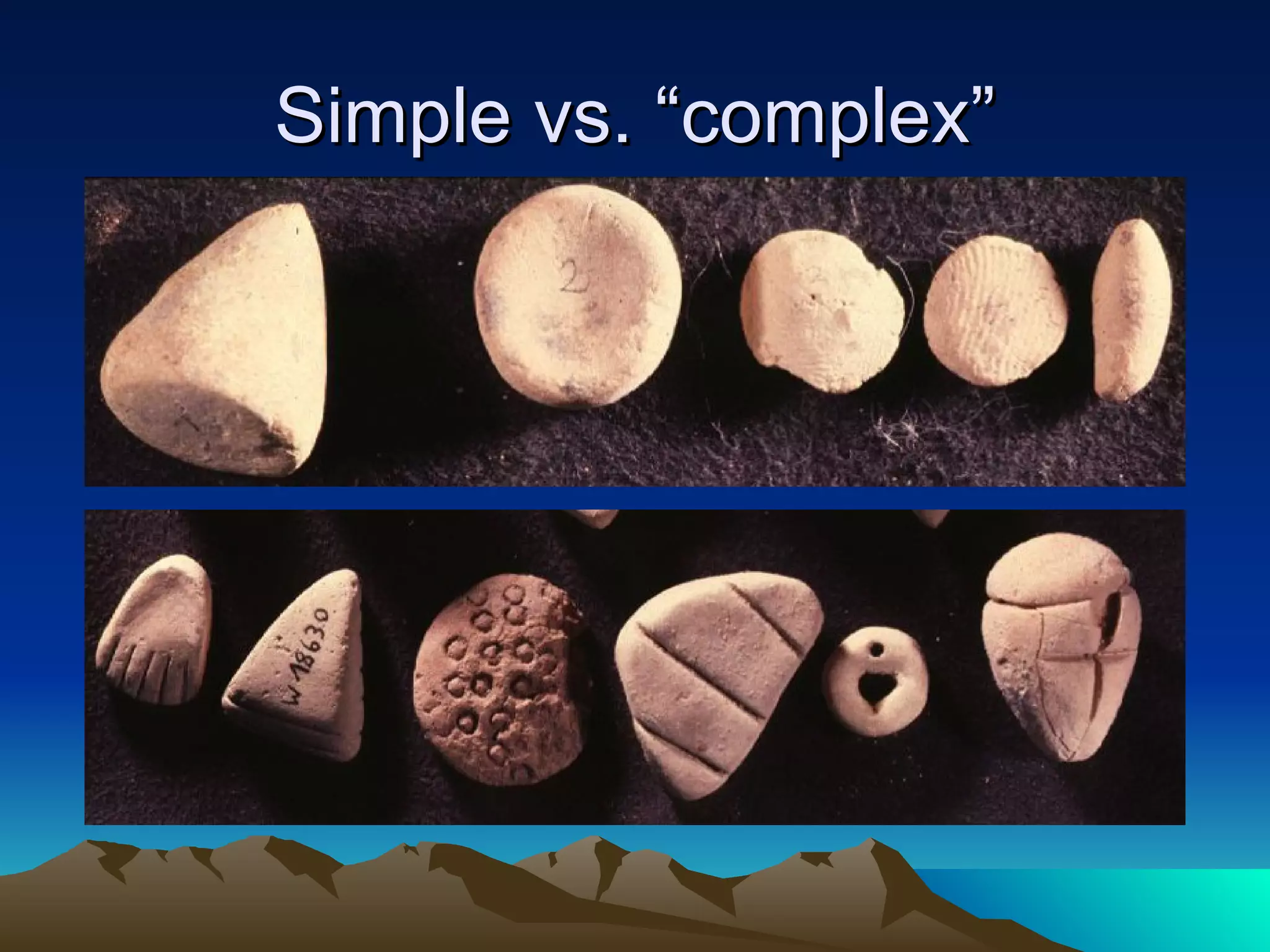 Clay Tokens and the Origin of Writing | PPT