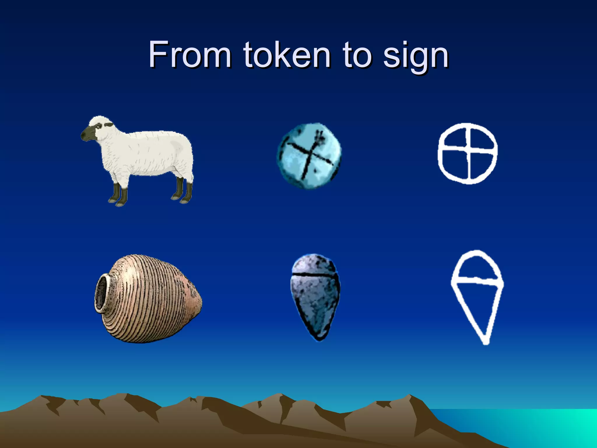 Clay Tokens and the Origin of Writing | PPS