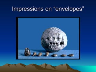 Clay Tokens and the Origin of Writing | PPS